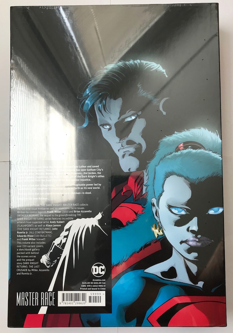 DC Comics ABSOLUTE Dark Knight III the Master Race Volume #1 Hard Cover ...