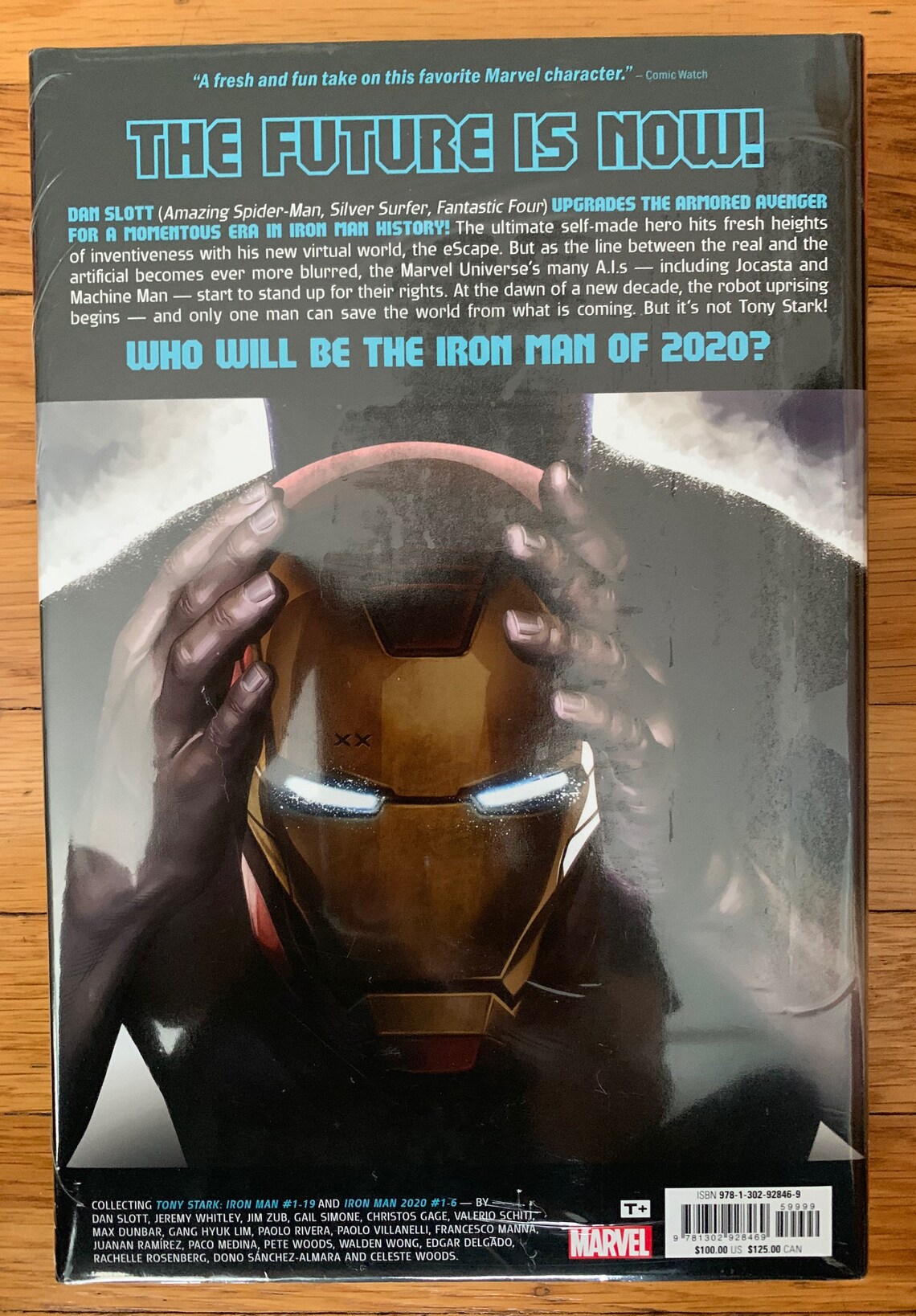 Marvel Comics Tony Stark IRON MAN by Dan Slott OMNIBUS Direct Market ...
