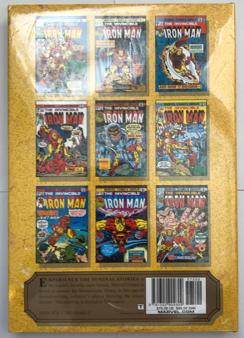 Marvel Masterworks #240 the Invincible IRON MAN Volume #10 Direct ...