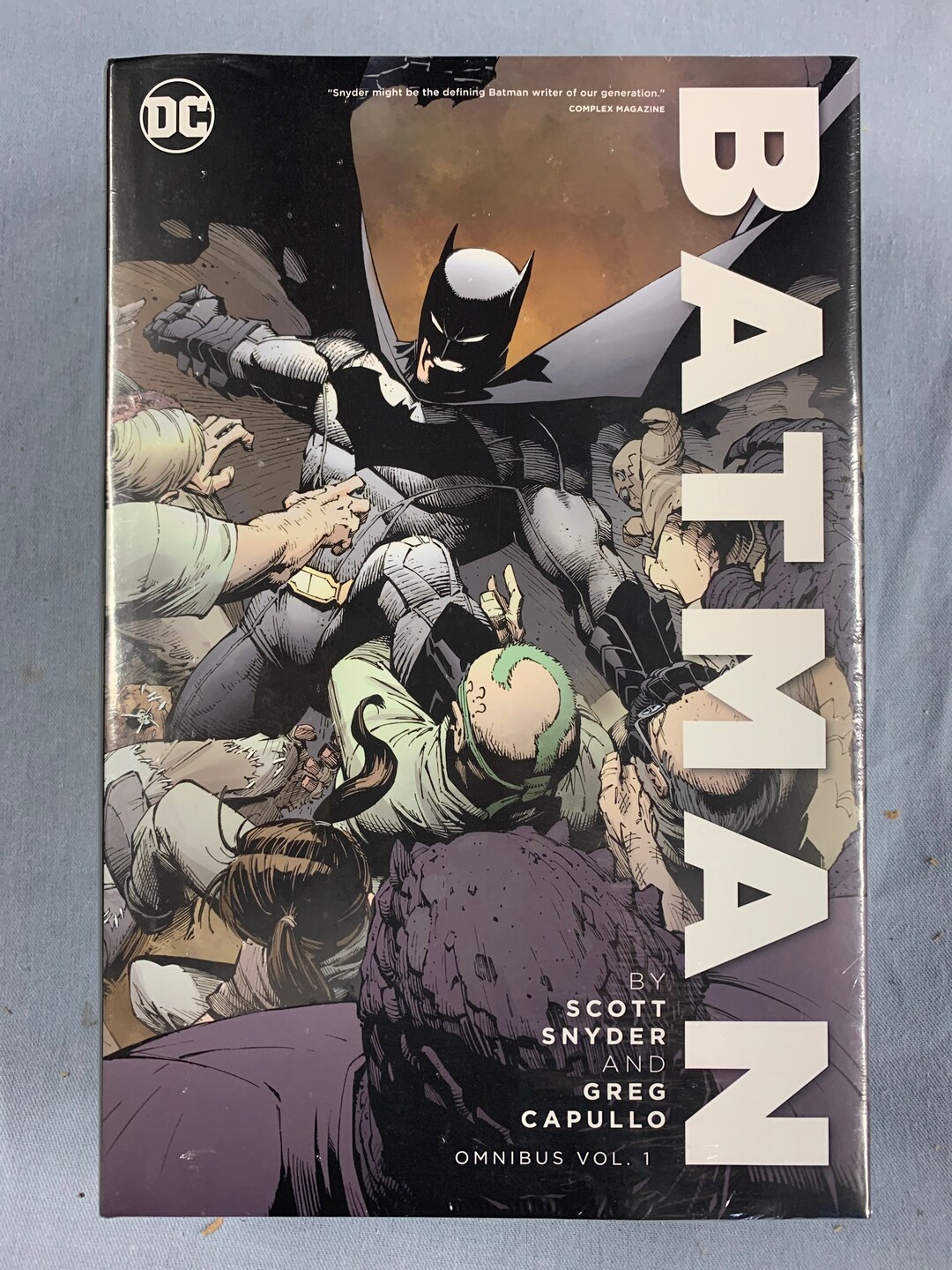DC Comics BATMAN By Scott Snyder & Greg Capullo Omnibus Volume 1 Hard ...
