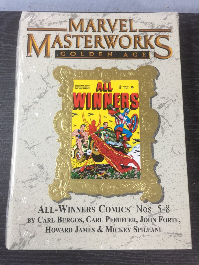 Marvel Masterworks 71 Golden Age ALL WINNERS Volume 2 Direct | Etsy