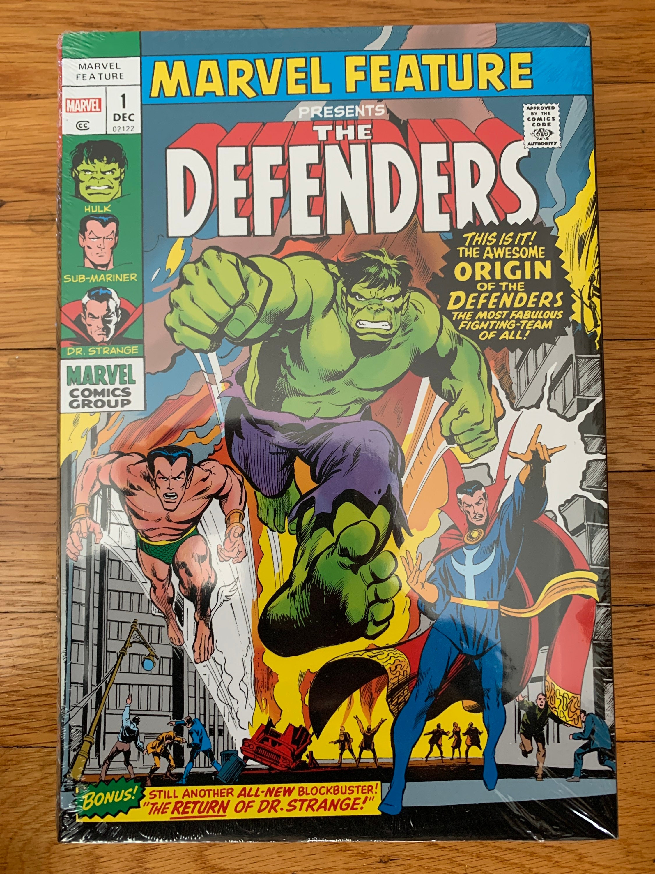 Marvel Comics DEFENDERS Omnibus Direct Market Hard Cover Neal Adams ...