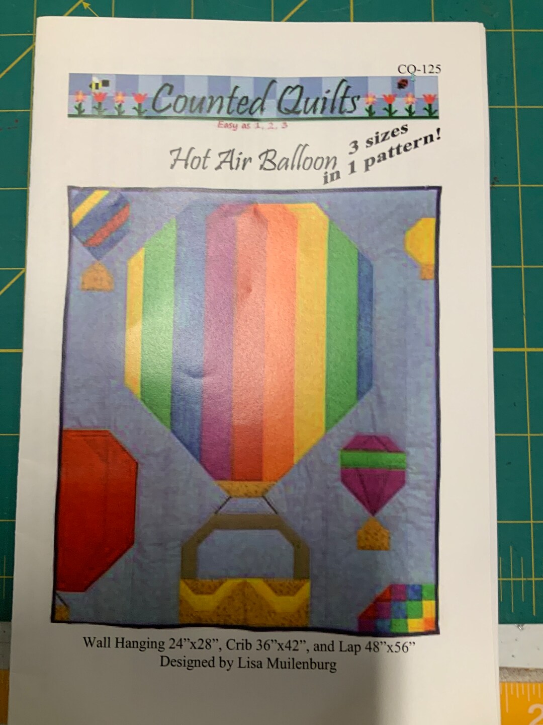 Counted Quilts Hot Air Ballon Quilt Pattern Published by Quilt Woman - Etsy