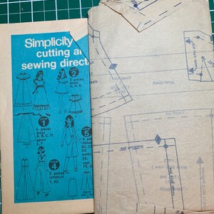 1970s Simplicity 9697 for Wardrobe for 11 1/2 Inch Doll - Etsy