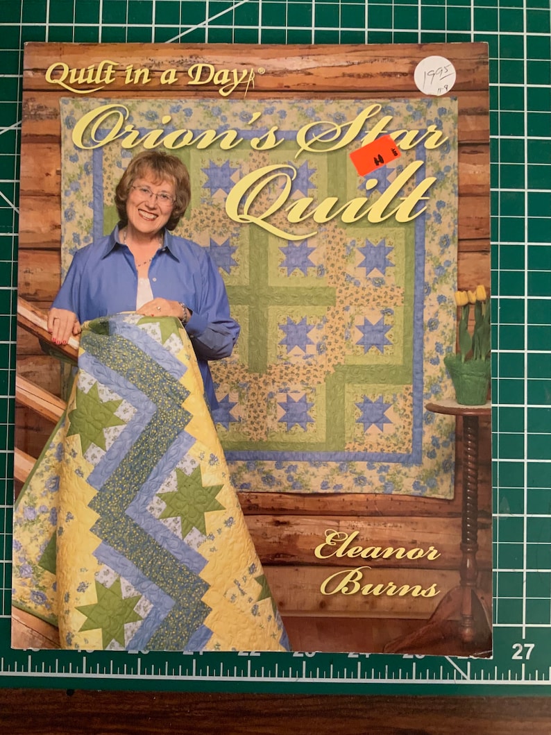 Quilt in a Day Orion’s Star Quilt by Eleanor Burns - Etsy