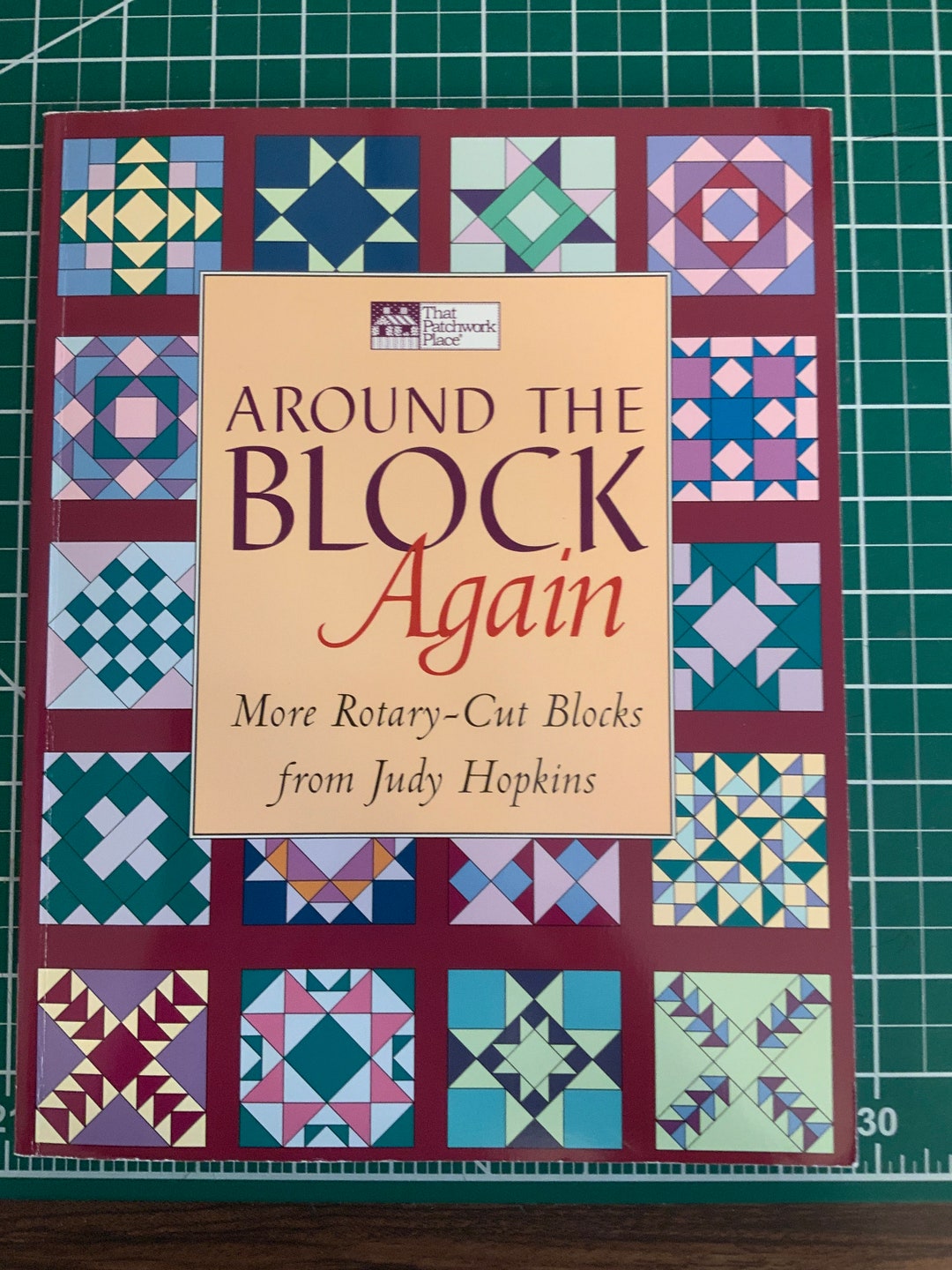 Around the Block Again More Rotary Cut Blocks From Judy Hopkins - Etsy