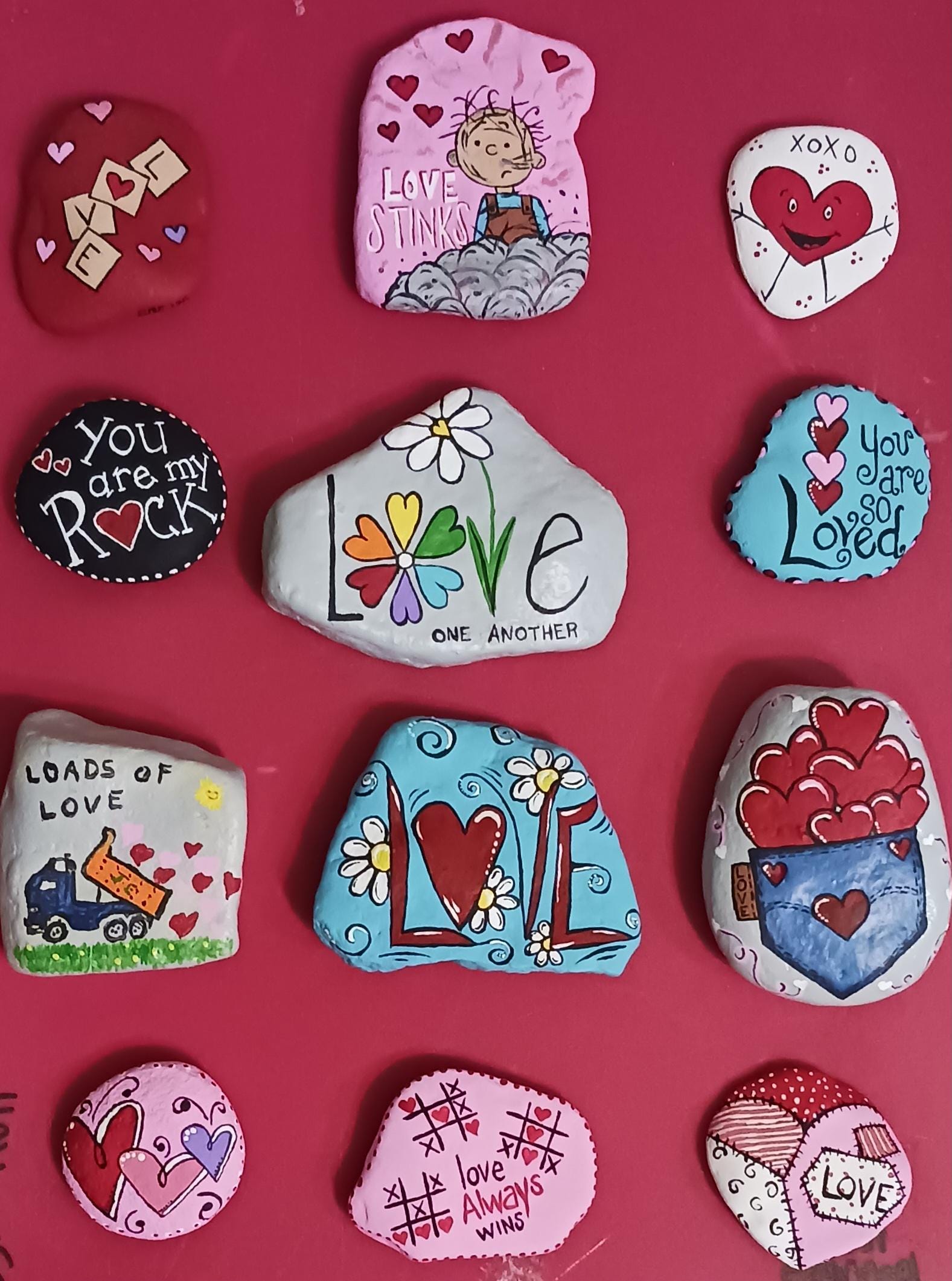 Painted Rocks - Etsy