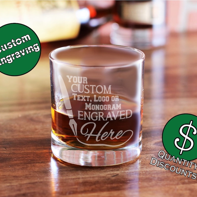 Personalized Rocks Glasses - Etsy