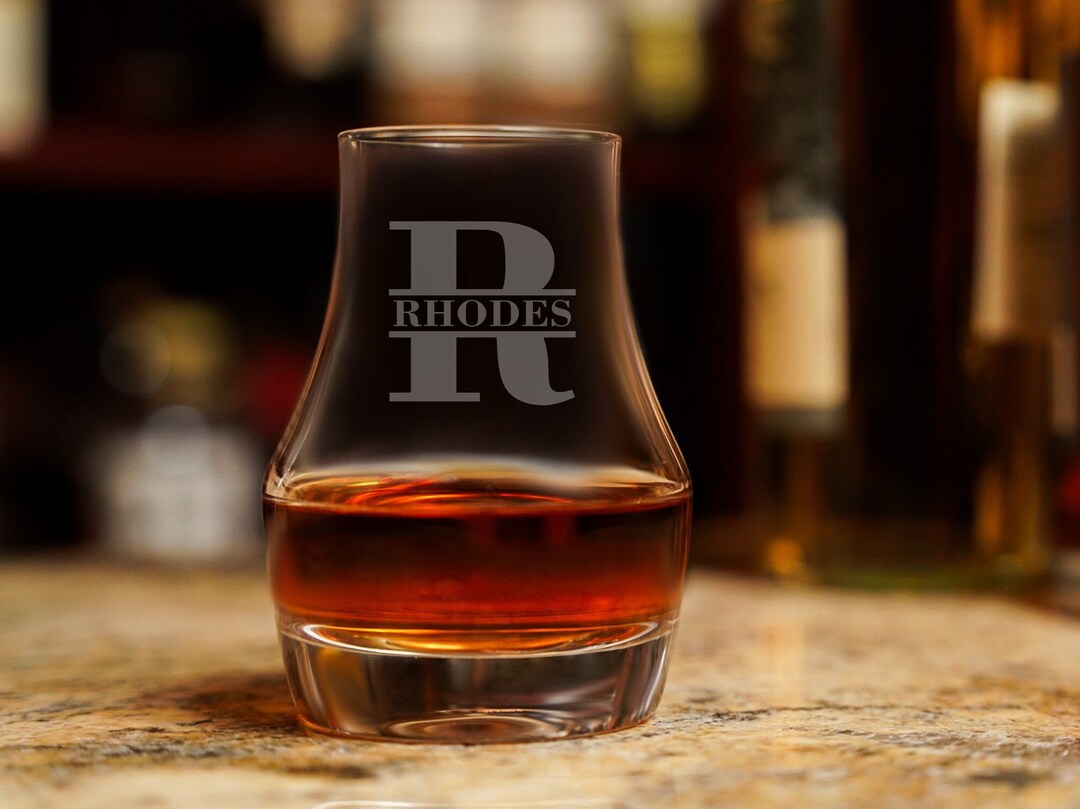 Monogram Whiskey Whisdom Glass / Monogram Glasses / Whiskey Glasses ...