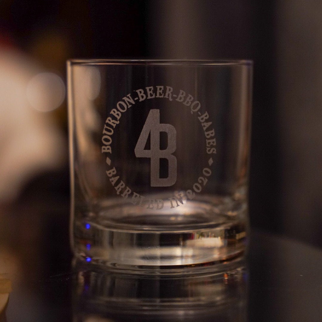 4B Rocks Glass - Etsy