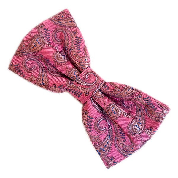 Hot Pink Bow Tie - Etsy
