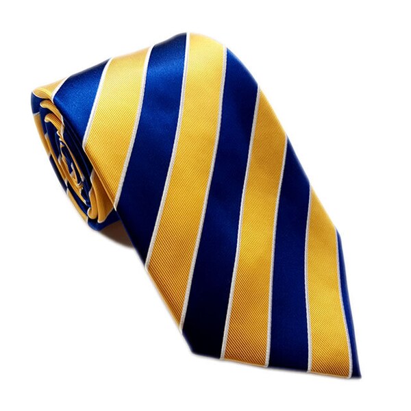 Yellow and Blue Tie - Etsy