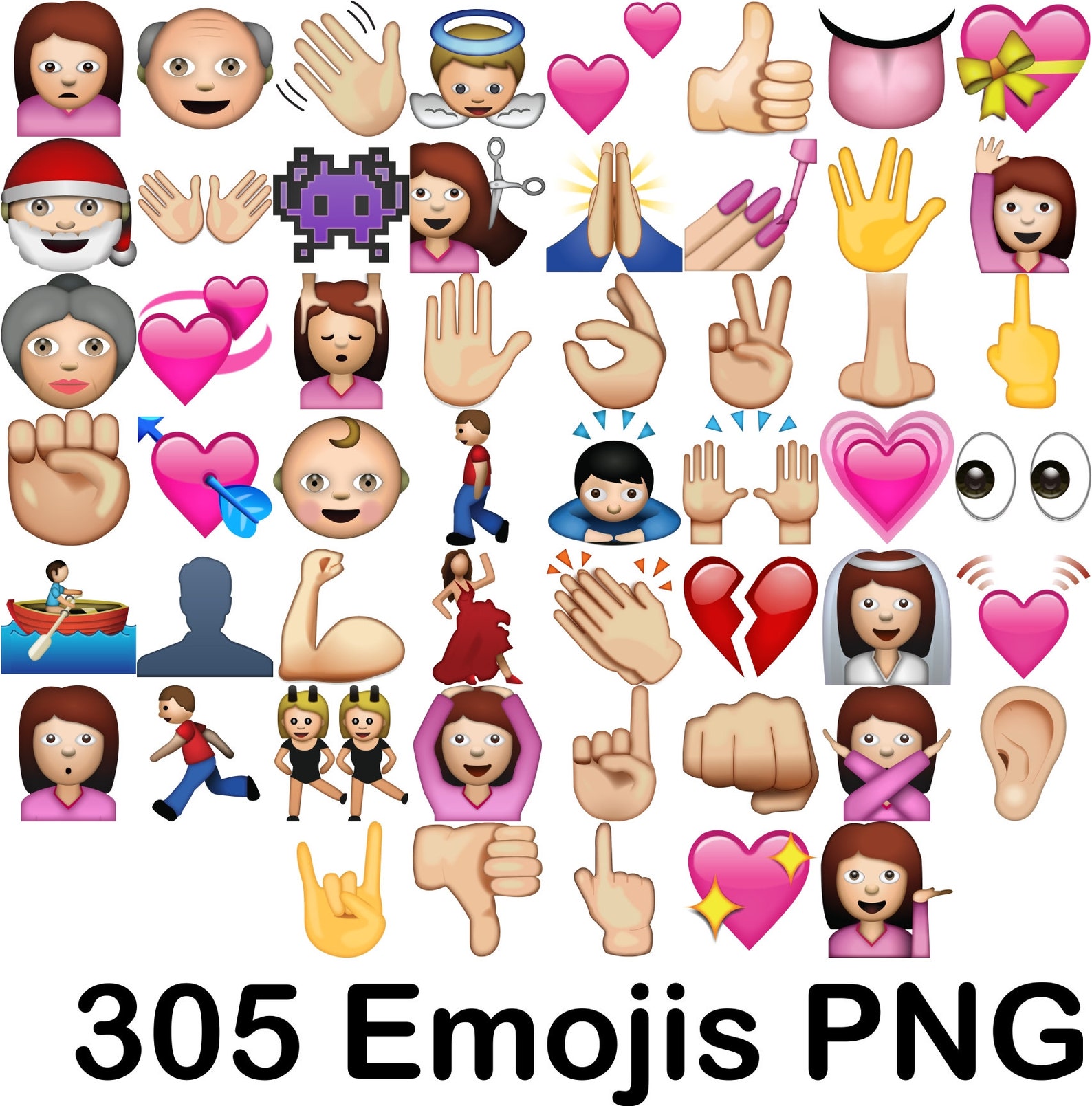 PNG Only Emoji Clipart Emoji Smileys Smiley Vector Emojis - Etsy