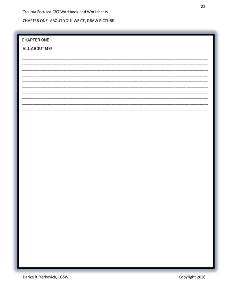 Trauma Focused Cognitive Behavioral Therapy TF-CBT - Etsy