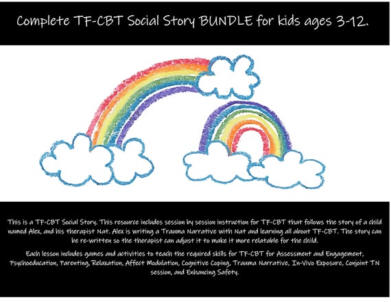 Complete TF-CBT Social Story Bundle ALL Included - Etsy