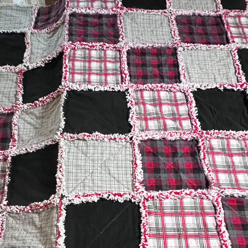 Plaid Quilt - Etsy