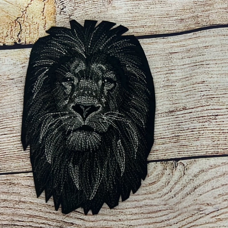Lion Patch - Etsy