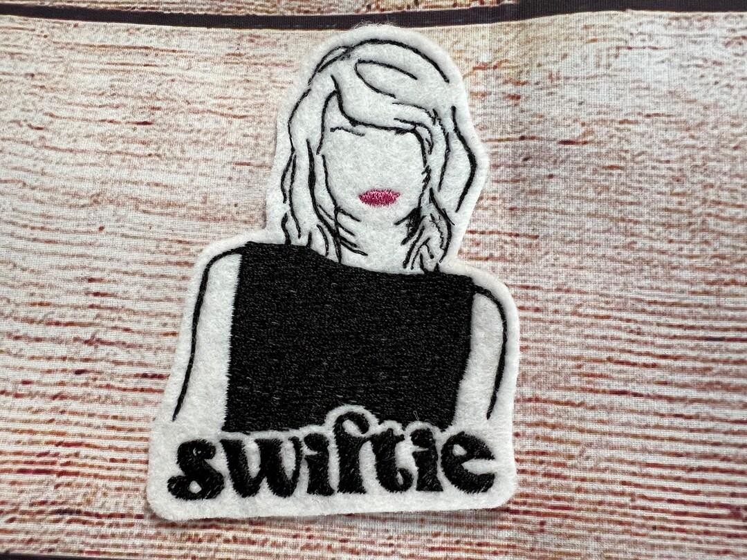 Sketch Style Drawing of an Artist Performer Patch, Tayl Swi Badge ...
