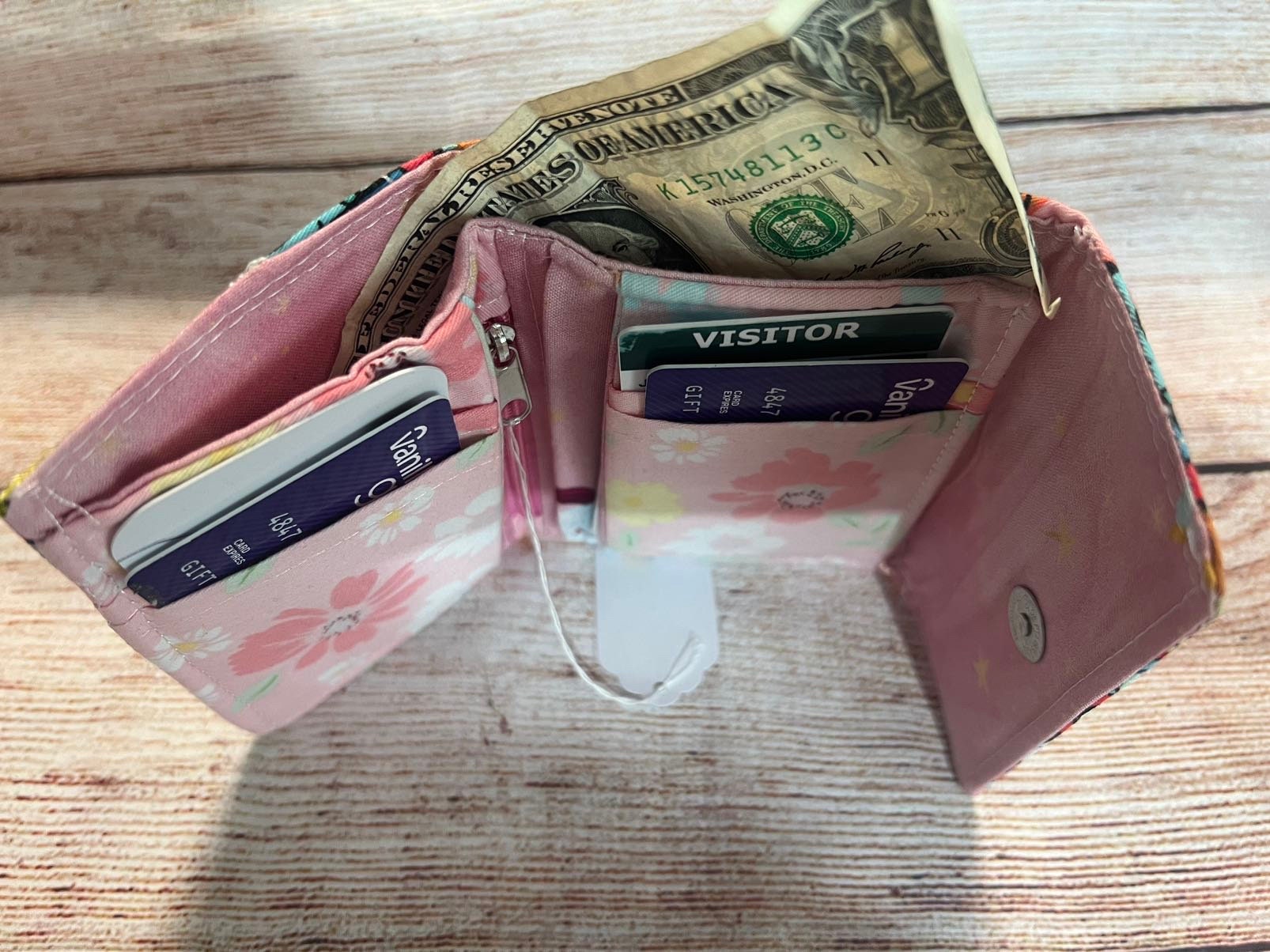 Small Mini Cartoon Premium Cotton Fabric Walletwomens - Etsy