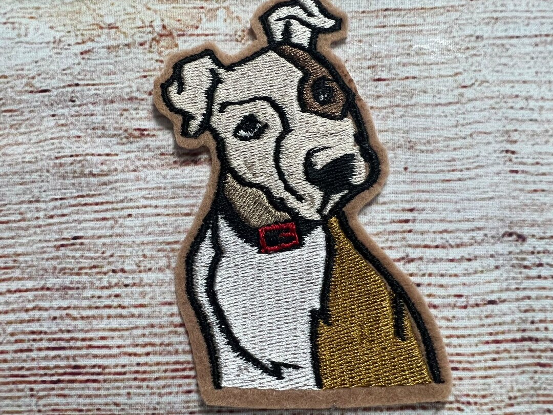 Pit Bull Dog Patch, Pet Patch, Dog Patch, Embroidered Patch ...