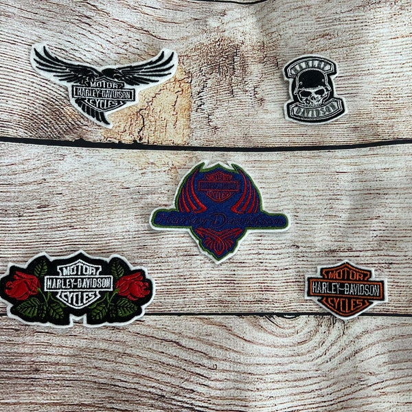 Harley Davidson Patch Small - Etsy