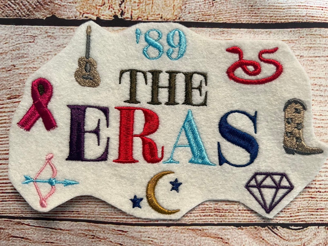 Taylor the Eras Tour Embroidery Patch, Midnights, Antihero, Reputation ...