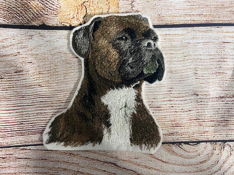 Boxer Dog Patch Pet Patch Large Patch Embroidered Patch - Etsy