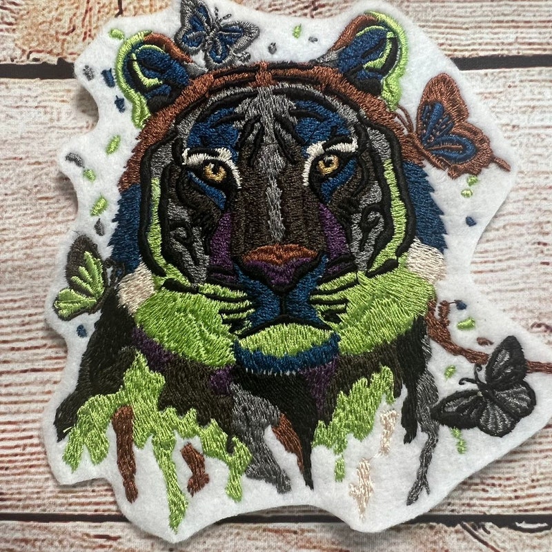 Tiger Clothes Patch - Etsy
