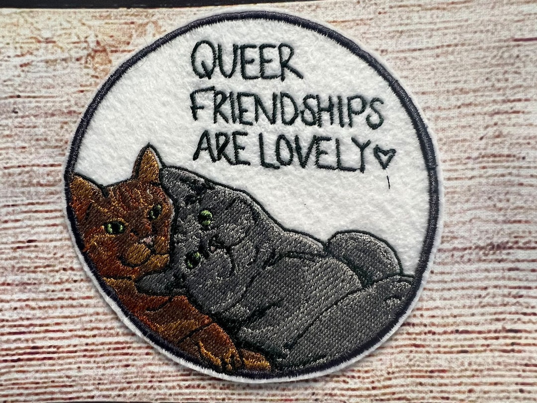 Friendship Patch, Best Friends Patch, LBGTQ Support, Queer Jacket and ...