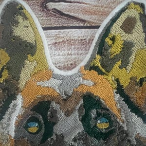 German Shepherd Patch, Large 5”x6.5” Dog Badge, Pet Patch, Jacket and ...