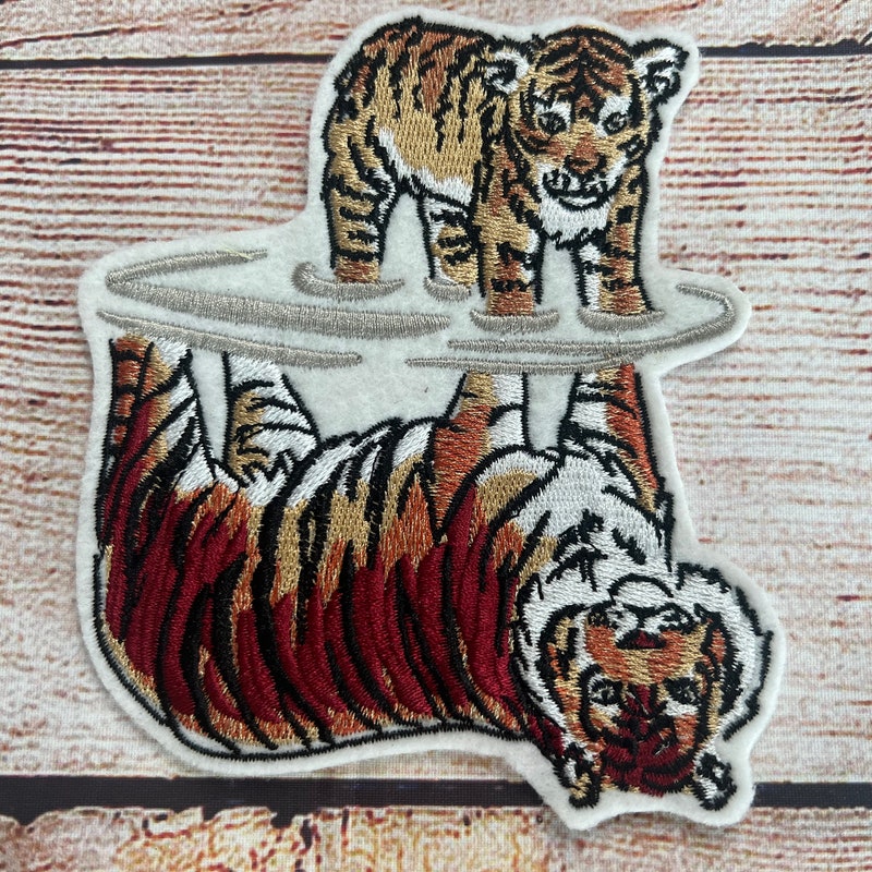 Tiger Patch for Clothes - Etsy