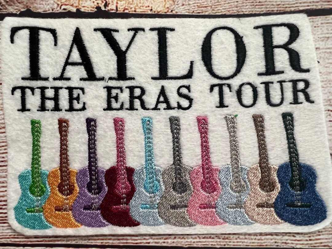 Eras Tour Patch, Artist Singer Eras Tour Badge, Trendy Retro Jacket and ...