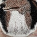 Shetland Sheepdog Patch, Dog Badge, Sheltie Dog Patch, Embroidered ...