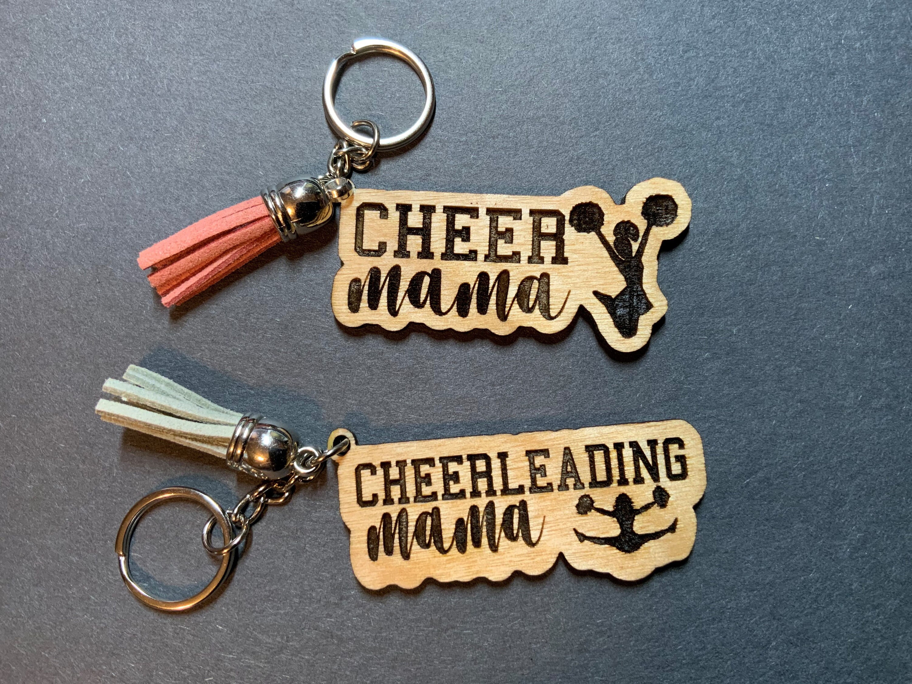 Cheer Mama Cheerleading Mama Keychain SVG - Etsy