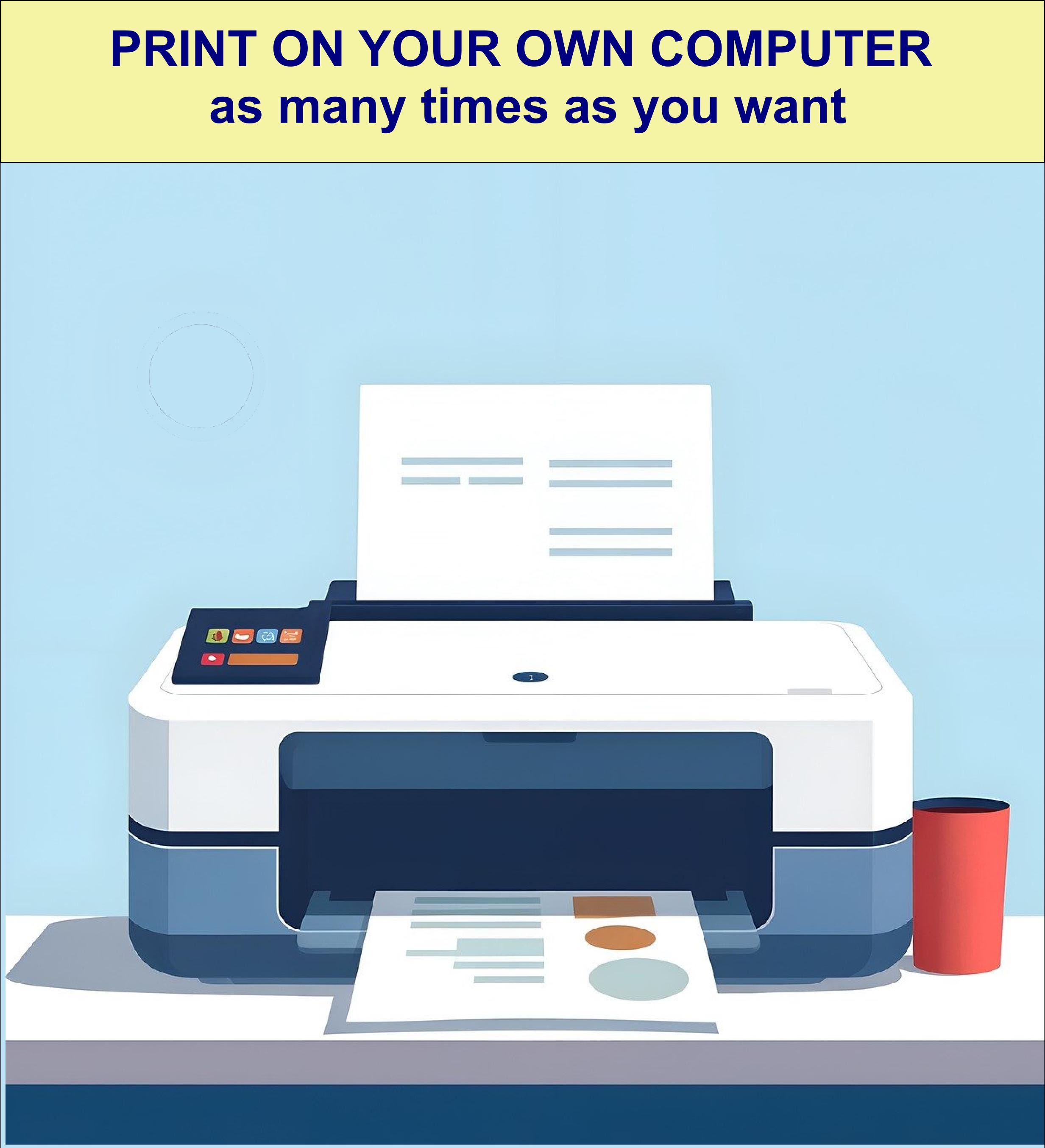 Handy Kitchen Measurements Printable, Conversion Chart, Cooking ...