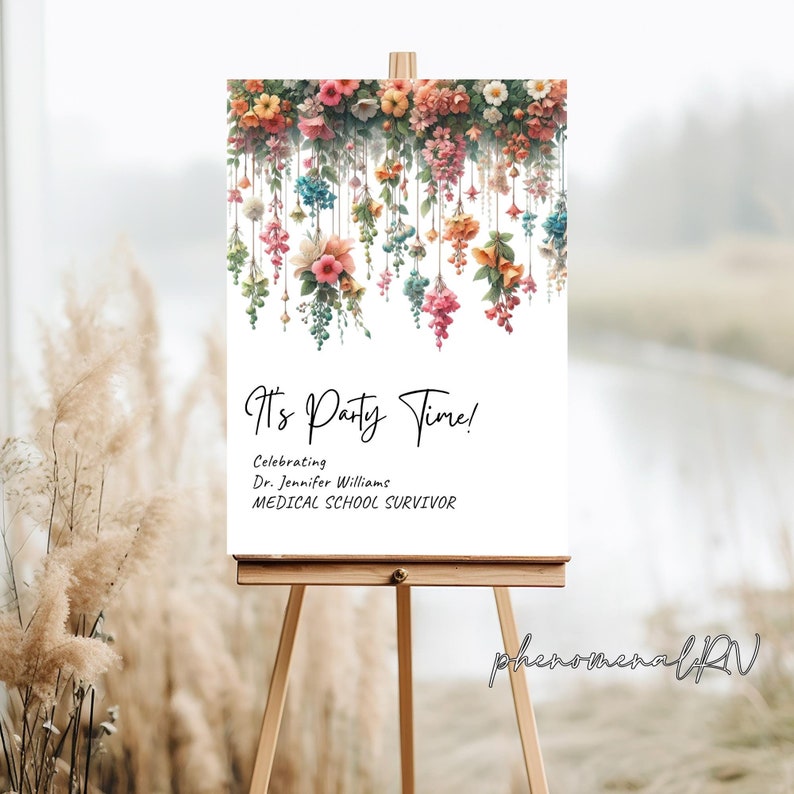 Graduation Party Welcome Sign Template, Doctor Graduation Party ...