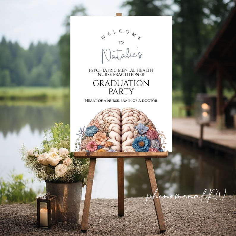 Psychiatric Mental Health Nurse Practitioner Graduation Party Welcome ...