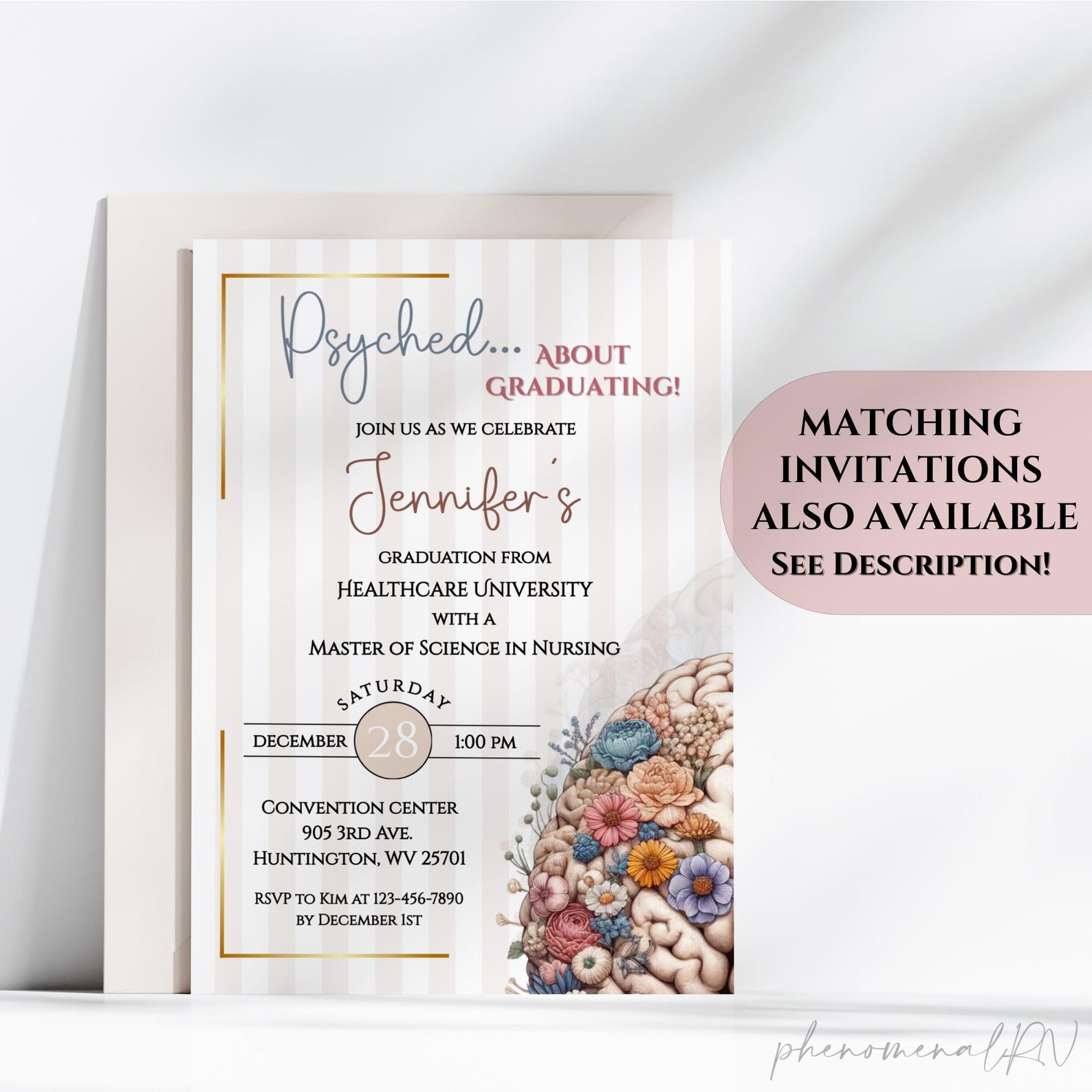 Psychiatric Mental Health Nurse Practitioner Graduation Table Sign ...