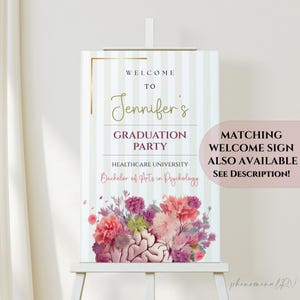 Psychiatric Mental Health Nurse Practitioner Graduation Table Sign ...
