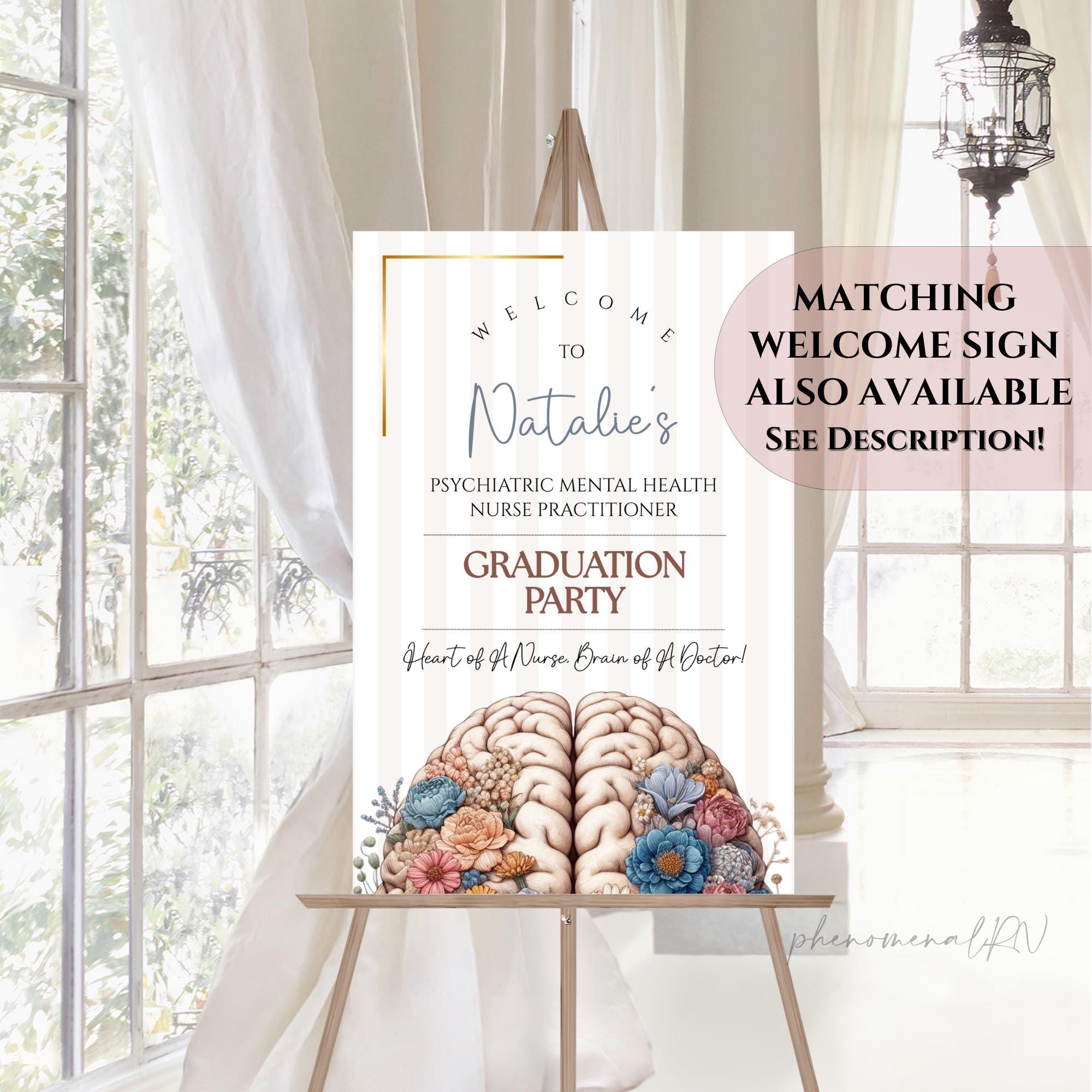 Psychiatric Mental Health Nurse Practitioner Graduation Party Welcome ...