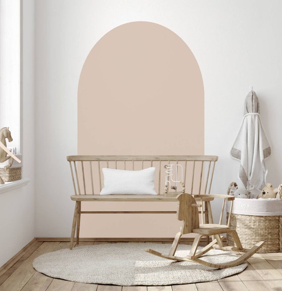 Arch Fabric Wall Decal Arch Wall Sticker Reusable and | Etsy