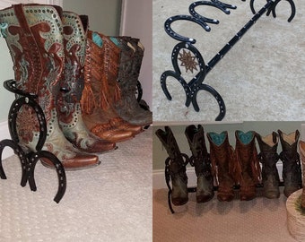 Western boot rack | Etsy