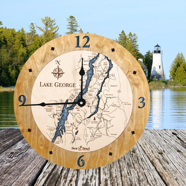 Map Wall Clock - Etsy