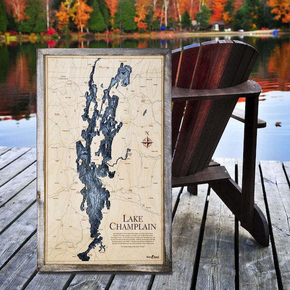 Lake Champlain Map