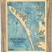Anna Maria Island Nautical Chart Wall Art, 3D Wood Map, Topographic ...