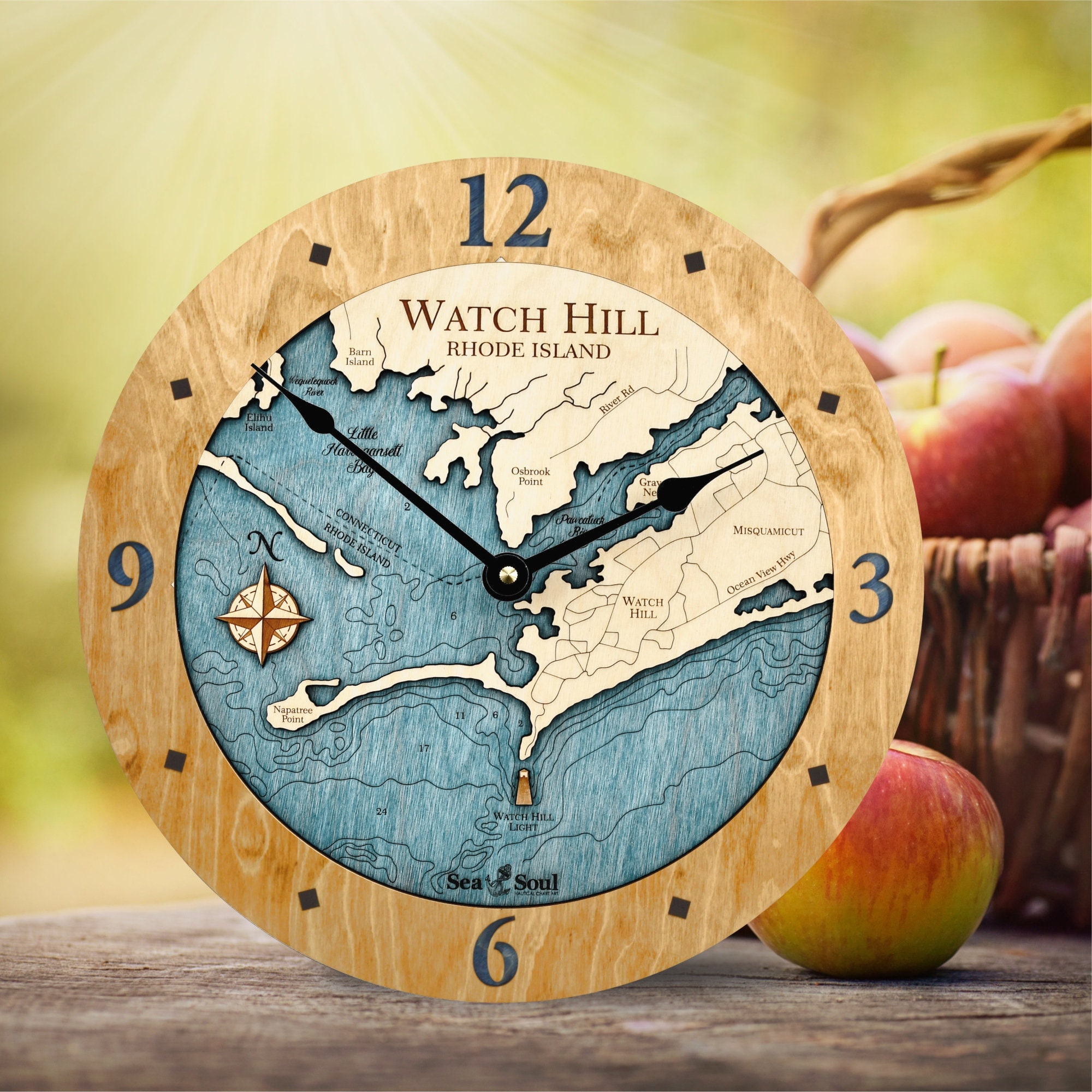 Rhode Island Wall Clocks, Newport Clock, Watch Hill Clock, Providence ...