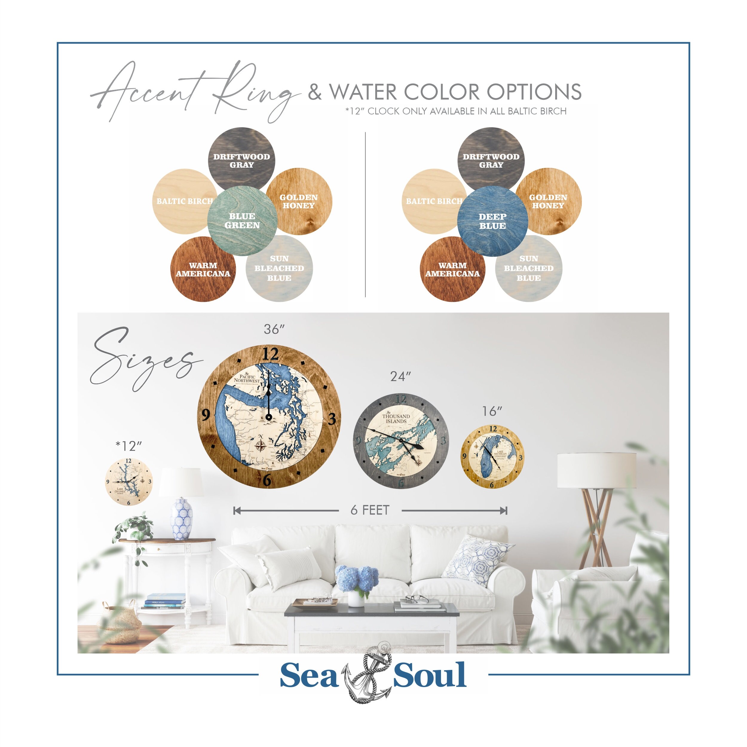 Rhode Island Wall Clocks, Newport Clock, Watch Hill Clock, Providence ...