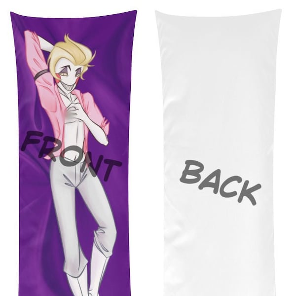 Hazbin Lucifer Body Pillow Etsy