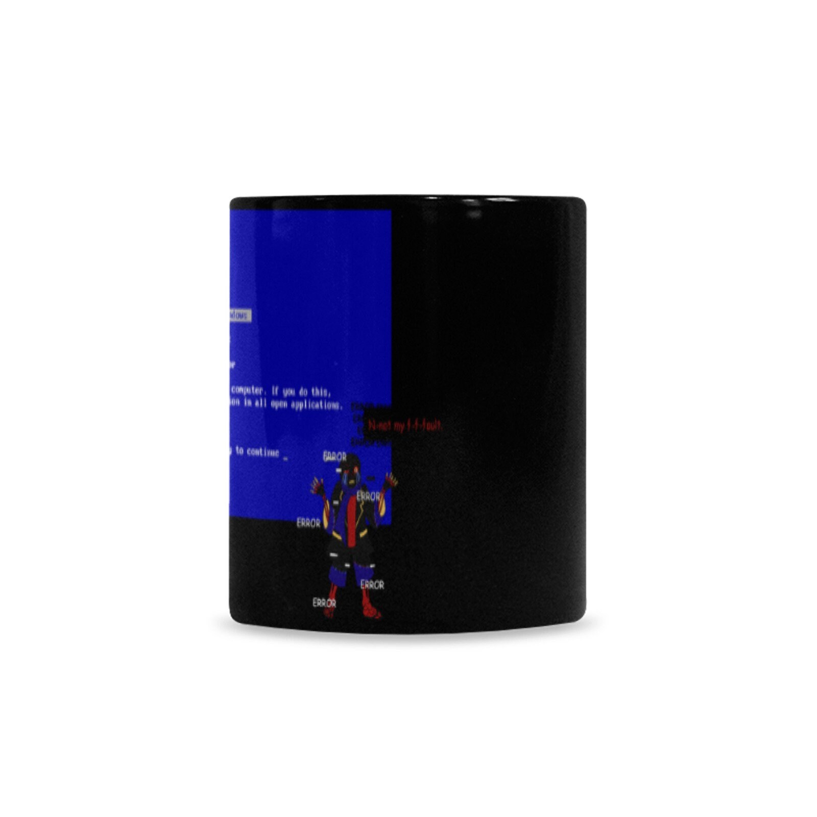 Error Sans 11 Oz Morphing Mug, Undertale Inspired, Gaster, Wingdings ...