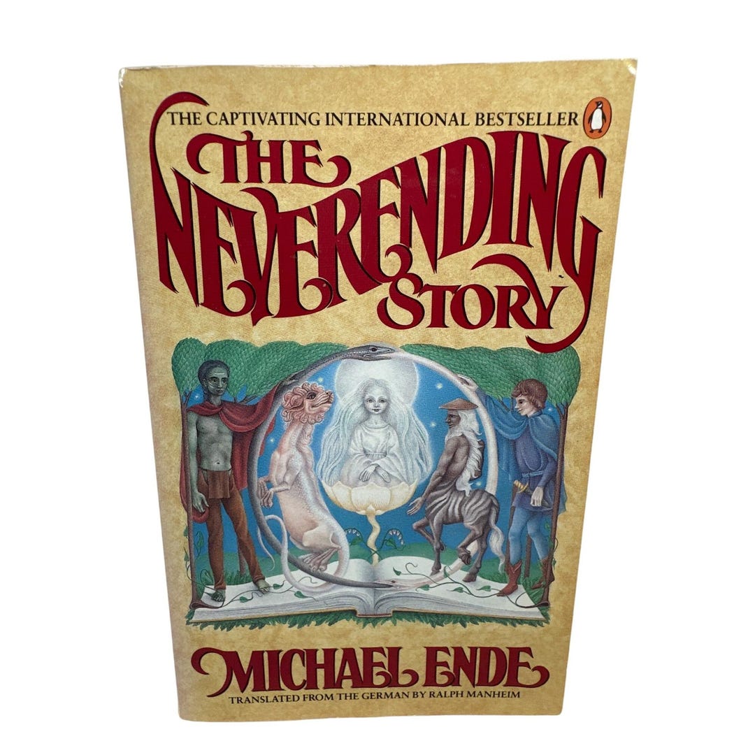 The Neverending Story by Michael Ende 1984 Paperback Penguin Books ...